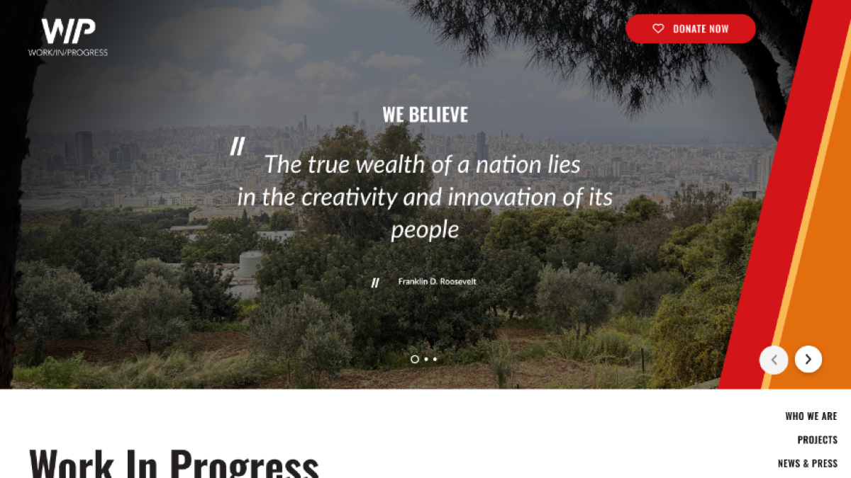 Homepage | WIP - Work In Progress